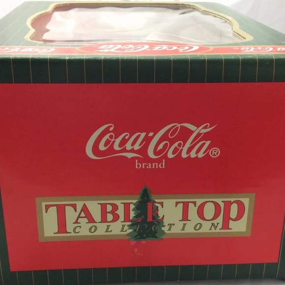 Coca Cola | Holiday | Coca Cola Table Top Mercury Glass Figurine | Poshmark